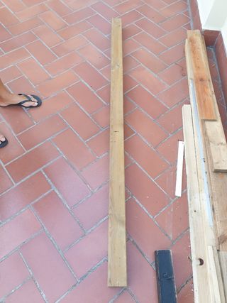 Palo in pino 197x9x9 trattato autoclave