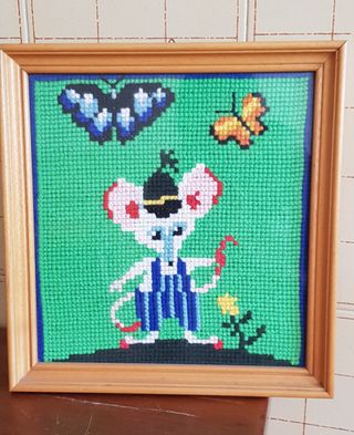 Quadretto a punto croce