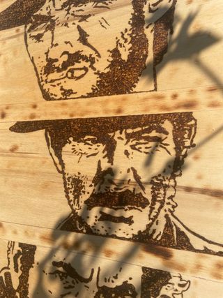 Quadro in legno fatto a mano