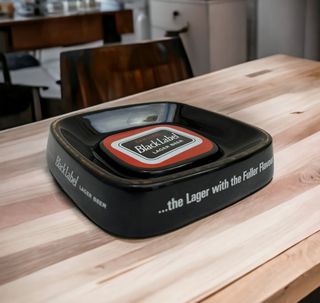 Centrotavola Black Label vintage Anni 70