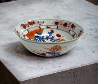 Coppa Chinese Satsuma decorata a mano