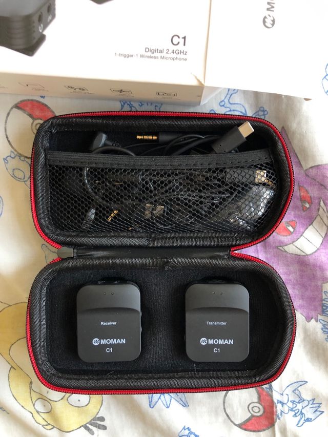 Moman C1 Micrófono Inalámbrico de segunda mano por 59,95 EUR en Valencia en WALLAPOP