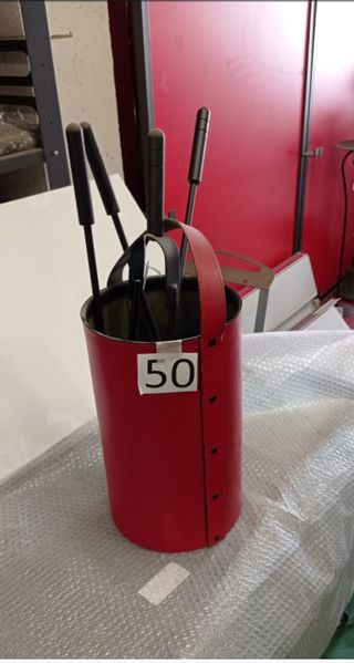 Porta attrezzi per camino