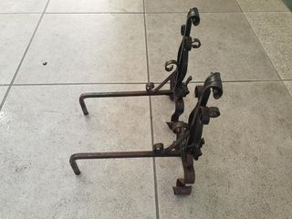 Alari da camino in ferro battuto