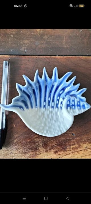 Porta sapone in ceramica