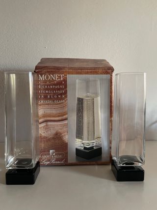 Set bicchieri cristallo Champagne