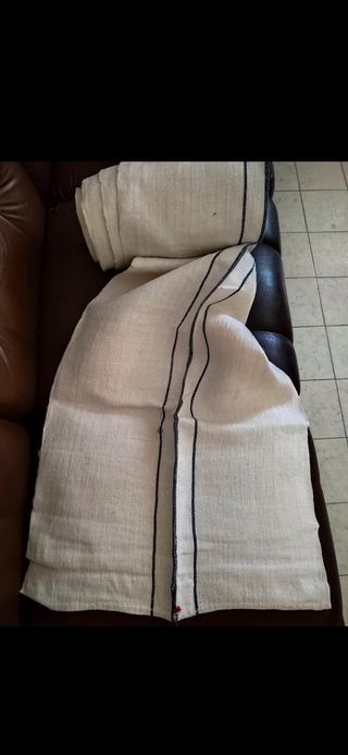 Tessuto in lino e cotone