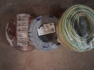 300 mt. cable -2,5 mm. ( gris-marrón-tierra)