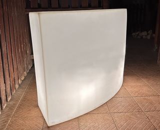 bancone Bar polieteneilluminato bianco