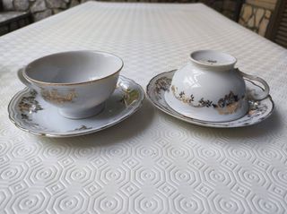 Tazzine da caffè in porcellana