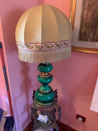 lampada fatta a mano