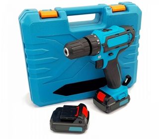 Avvitatore trapano a batteria con valigetta