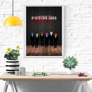 RESERVOIR DOGS Poster Film Con Cornice A3 LE IENE