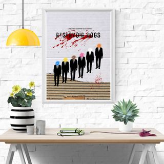 RESERVOIR DOGS Poster Film Con Cornice A3 LE IENE