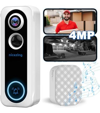 Videocitofono Wifi 2K 4MP Impermeabile
