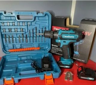 Trapano avvitatore a doppia batteria litio 18V 2Ah