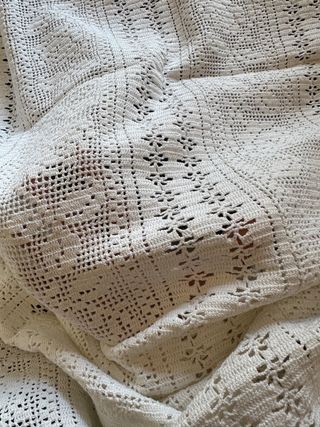 Coperta uncinetto a mano