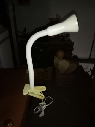 Lampada a morsetto