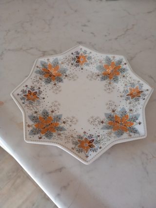 Piattino natalizio per dolci