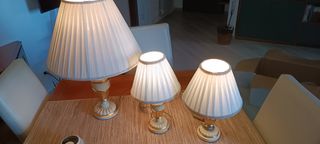 Tris di lampade camera letto