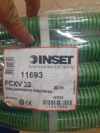 Tubo per impianto elettrico