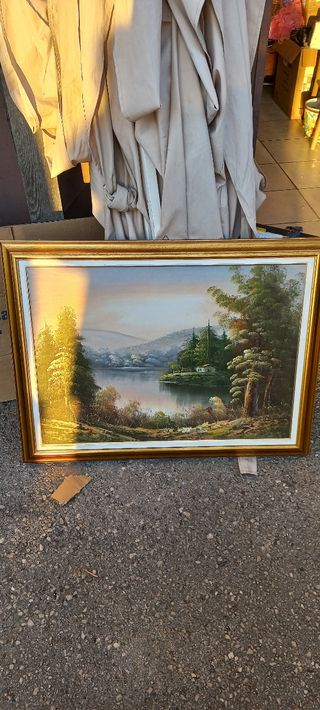 GRANDE QUADRO DIPINTO SU TELA BELLISSIMO