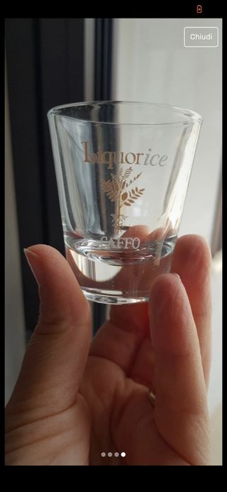 6 bicchierini liquorice