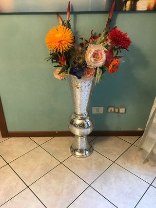 vaso con fiori
