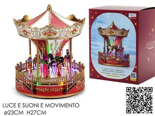 Giostrina Natalizia Carillon con musica