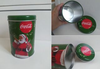 Barattolo coca cola natalizio