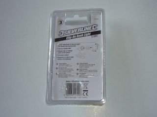 LAMPADA DA LETTURA A CLIP SILVERLINE 1 LED NUOVA