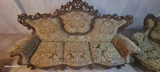 Divano e poltrone vintage.