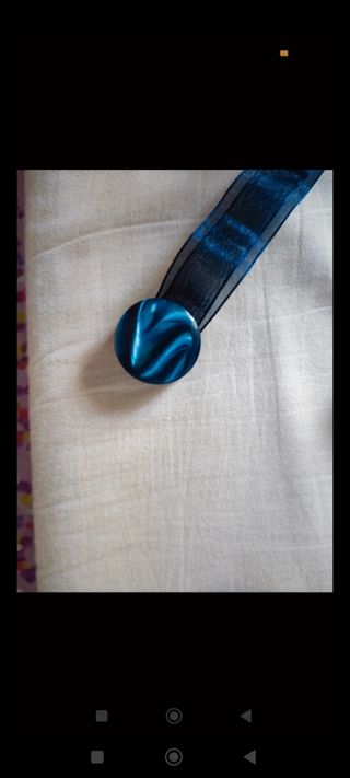 Calamite per tende blu