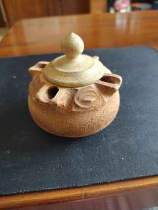 Piccola grolla in legno