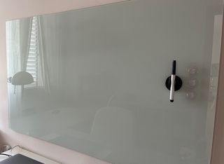 pizarra magnetica de vidrio