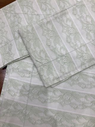 Lenzuolo matrimoniale + 2 federe puro cotone