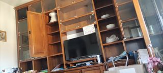 Libreria in castagno