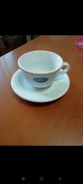 Set da 6 tazze e piattini per cioccolata