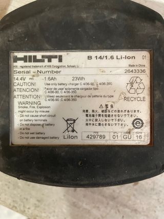 batterie hilti