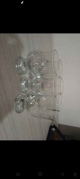 Bicchieri cristallo nuovo