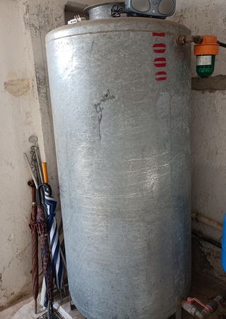 Serbatoio zincato