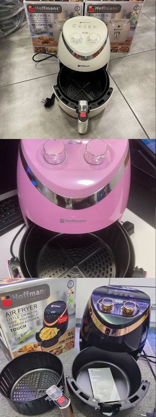 Friggitrice 6 litri manuale, doppio cestello remo