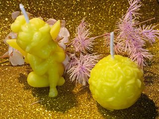 Angioletto candela di cera d'api