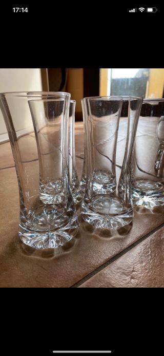 set 5 bicchieri vintage