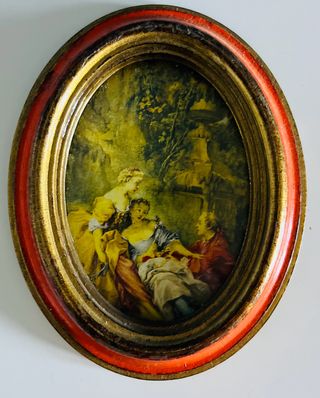 Quadretto ornamentale vintage da appendere