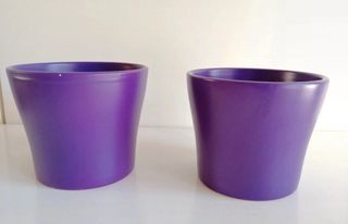 N. 2 vasetti ikea portacendele portapenne colore v