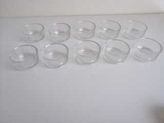 N. 10 portacendele ikea + n. 25 candelina