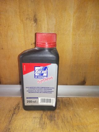 Olio sintetico per compressori d'aria