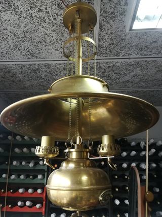 lampadario in ottone tipo marina