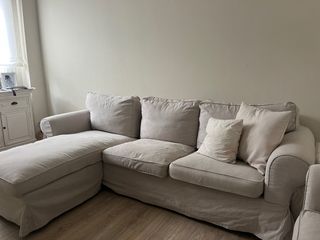 divano 3 posti chaise longue beige